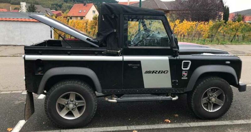 Couvres-bennes pickup et 4x4 Land Rover Defender | COVER TRUCK - Couvre ...